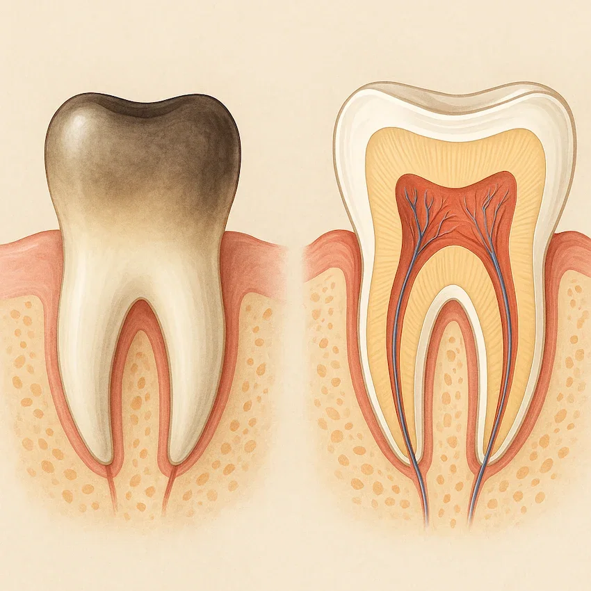 🦷 What Causes and How is Nerve Death in the Tooth Treated? | LEMA
