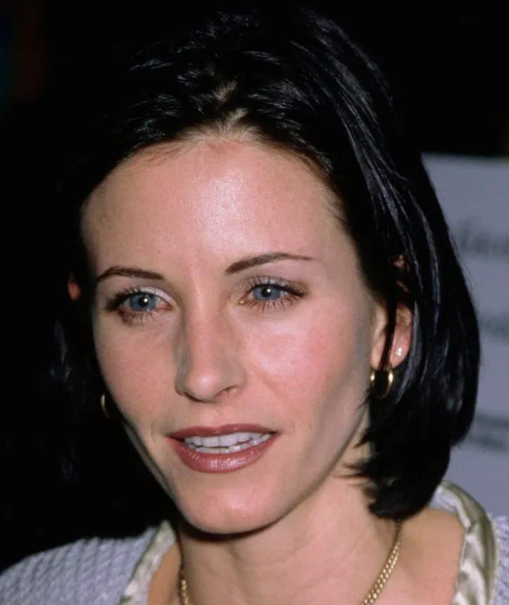 Les dents de Courteney Cox avant et après - Un sourire élégant | Lema ...