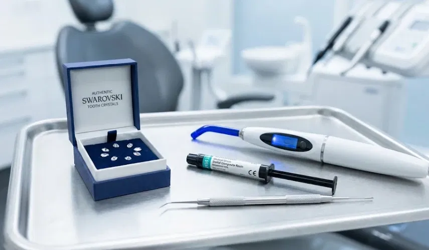 How Long Do Swarovski Tooth Gems Last? The Life of a Sparkling Smile | LEMA